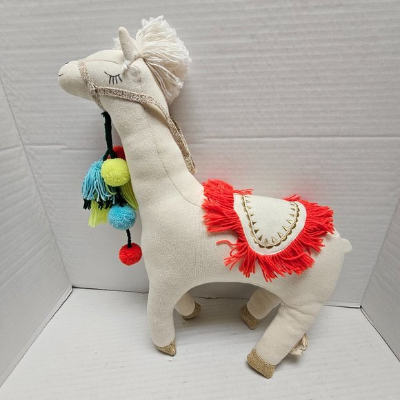Meri Meri | Toys | Knitted Hugo The Llama Plush Meri Meri Colorful ...